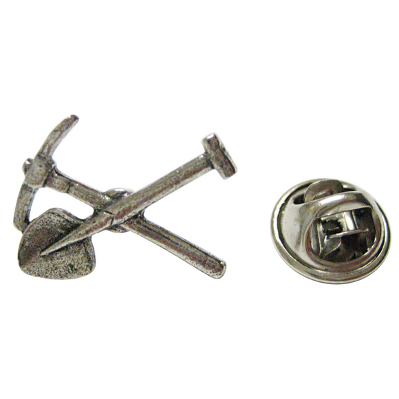 Kiola Designs | Accessories | Silver Toned Textured Pick And Shovel ...